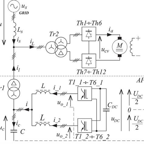 The Diagram Of The Analyzed Circuit With Active Filter Download Scientific Diagram