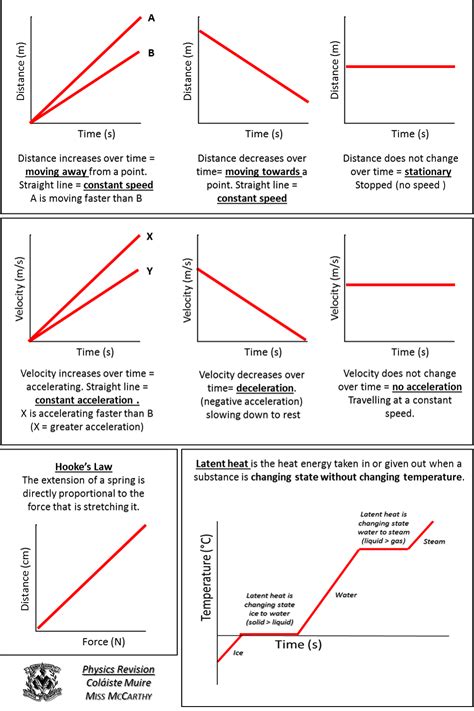 Cobh Scientist Revising Graphs Second Year Physics