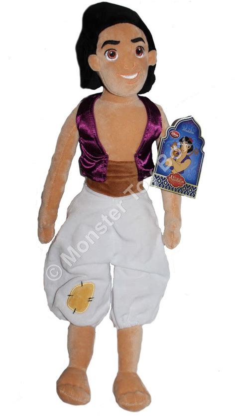 Plush Aladdin Jasmine Genie Jafar Iago Rajah Abu As Elephant Disney