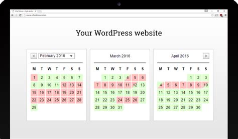 Wp Icalendar Availability Ical Booking Calendar Plugin For Wordpress