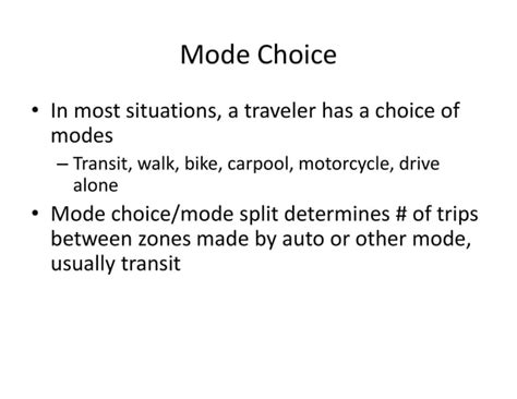 Modal Choice Pptpdf