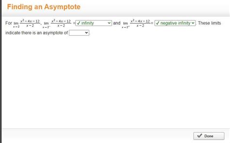 For Limit Of Startfraction X Squared Minus 4 X Minus 12 Over X Minus 2 Endfraction As X