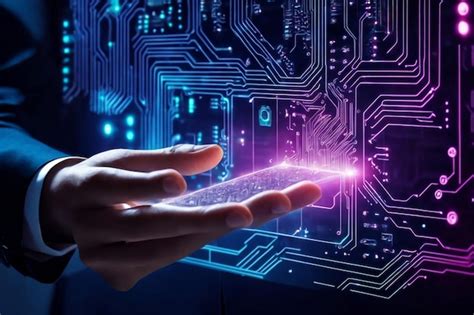 Premium Photo Artificial Intelligence Ai Circuit Board In Shape