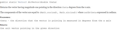 Solved Public Final Class Vector2 Extends
