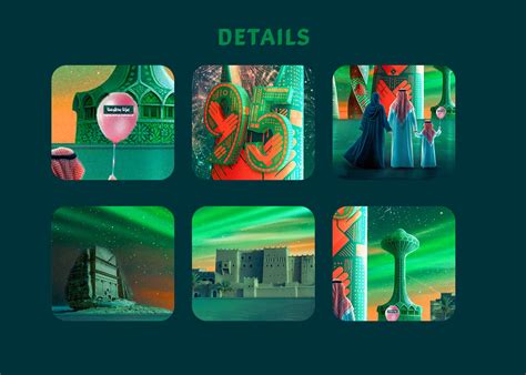 Saudi National Day 95 Visual Design Behance