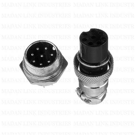 Mrs Connector 8 Pin At ₹ 28 Piece Mini Round Shell Connector In New
