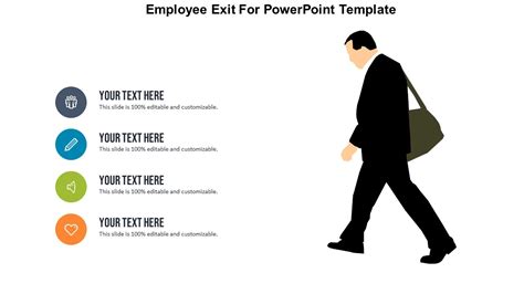 Employee Exit For PowerPoint Template PPTUniverse