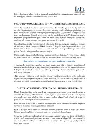 Pnl Para Oratoria Docx