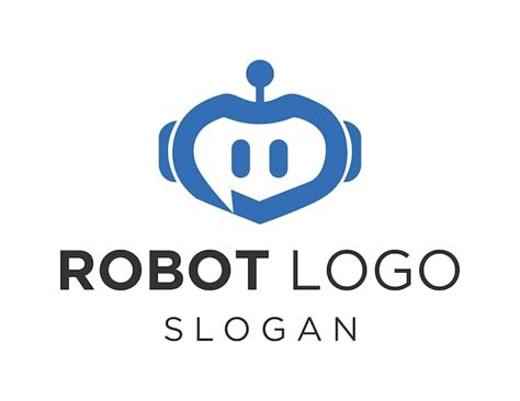 Premium Vector Robot Logo Design