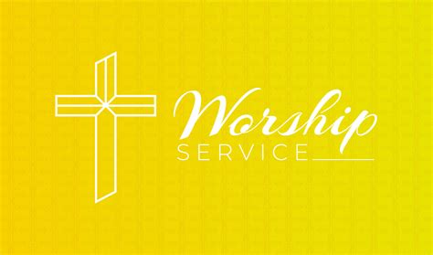 Worship Service Christian Background Illustration Banner 43244524