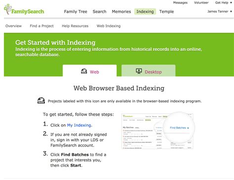 Rejoice And Be Exceeding Glad Getting Started With Indexing Online