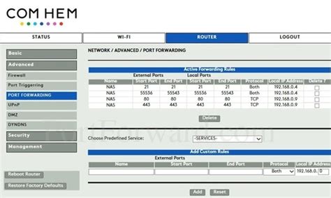 Simple Sagemcom Fast V Ch Router Port Forwarding Steps