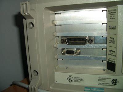 Playing With Bits Tektronix TDS 420 Oscilloscope External Video Display