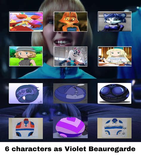 6 Characters As Violet Beauregarde 2005 By Solosergiohd1 On Deviantart