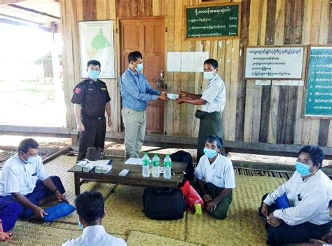 မင်းလှမြို့နယ်တွင် ပုံမှန်ဝင်ငွေမရှိသော အခြေခံလူတန်းစားအိမ်ထောင်စုများ အတွက် ပဉ္စမအကြိမ် ထောက