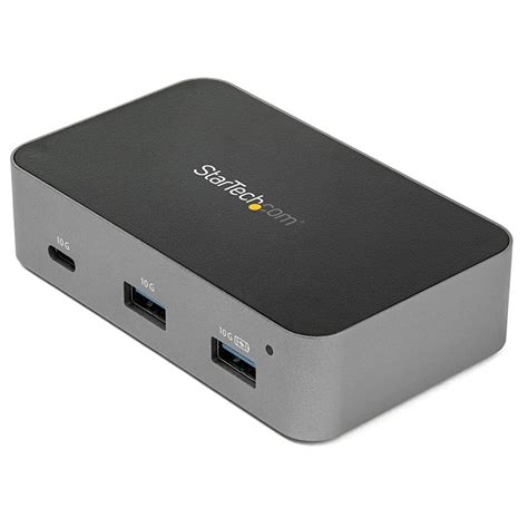 StarTech 4 Port USB C Hub 10Gbps 3x USB A 1x USB C Powered HB31C3A1CS Mwave