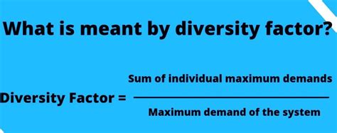 Sher Ali On Linkedin What Is Diversity Factor In Electrical Wiring