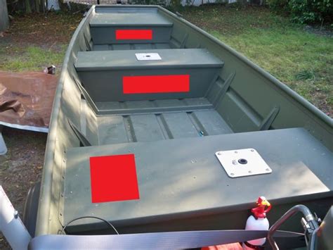 Jon Boat Seats