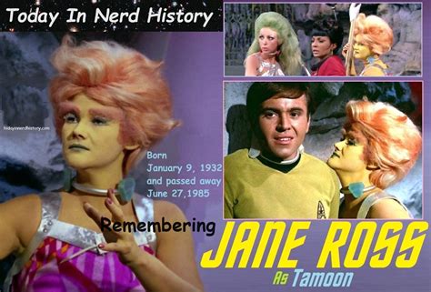 Today 01 09 Remembering Jane Ross Born January 9 1932 And Passed