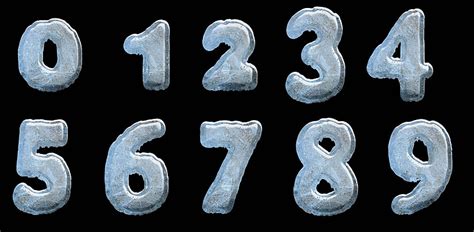 Numbers Digit Set Design Vector Digit Set Design Png And Vector With
