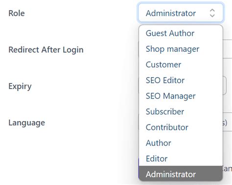 How To Create Temporary Login For Wordpress