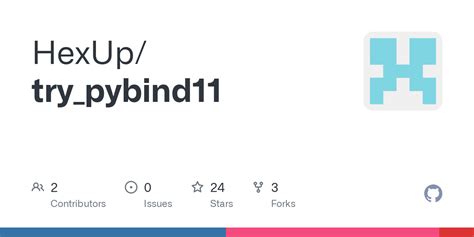 Github Hexuptrypybind11