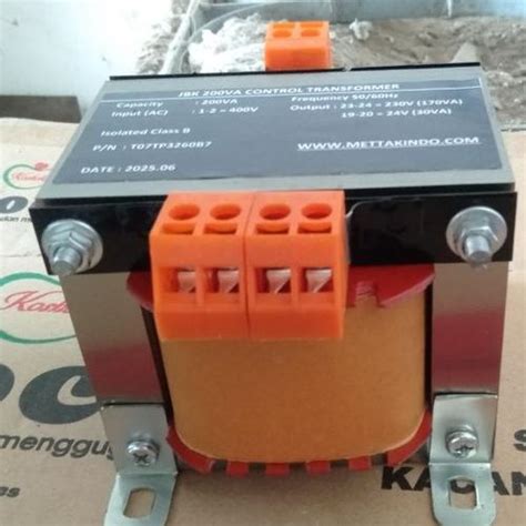 Jual Trafo Isolasi Input 400v Output1 0 230v 170va Output2 0 24v 30va