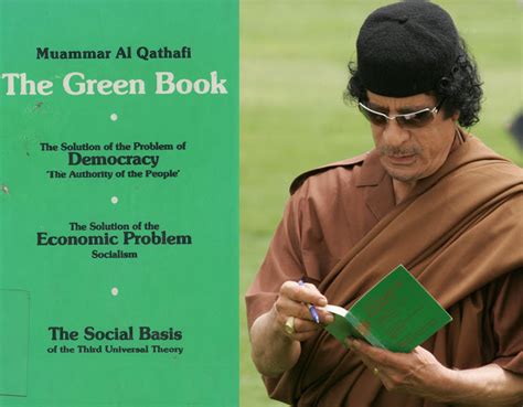 El Libro Verde De Gaddafi Tribulaciones Metapolíticas