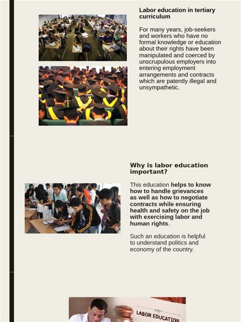 Importance Of Labor Education In Tertiary Pdf