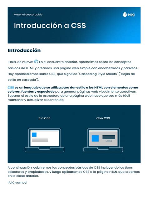 Introducción A Css Pdf