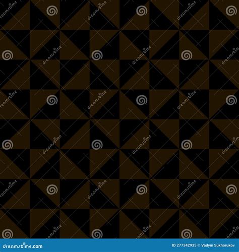 Geometric Seamless Pattern With Triangles Modern Op Art Abstract