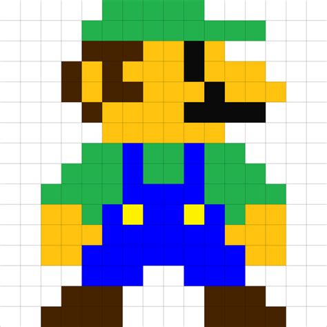 8 Bit Luigi By Raivcesleinadnayr On Deviantart
