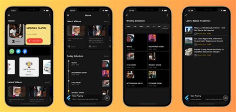 12 Best Flutter Radio App Templates