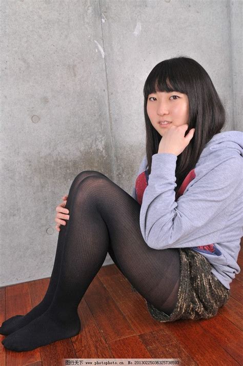 黑丝学生图片个性时尚人物形象 图行天下素材网