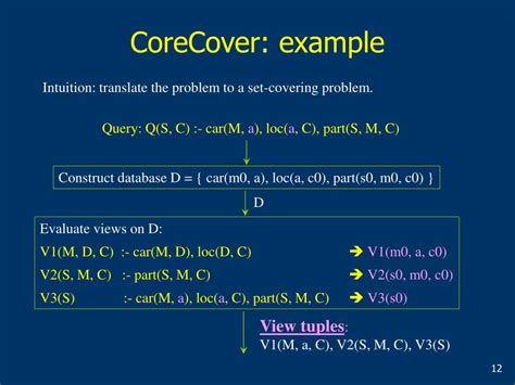 PPT Generating Efficient Plans For Queries Using Views PowerPoint