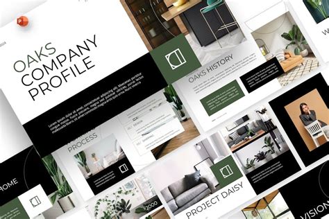 Шаблон Powerpoint для профиля компании Шаблоны презентаций Включая компания и бизнес Envato