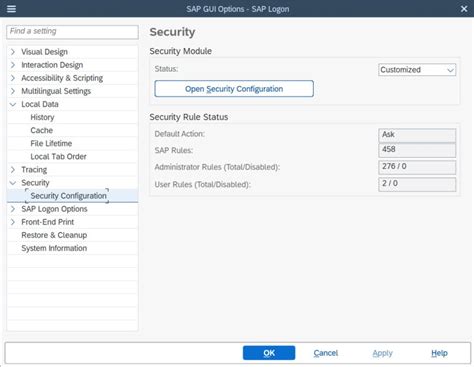 How To Disable Sap Gui Security Message When Exporting Data To Local Drive