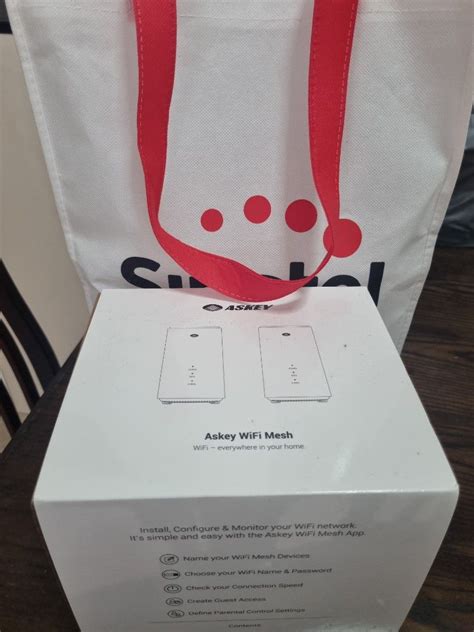 Singtel Askey Wifi Mesh Computers Tech Parts Accessories Networking On Carousell