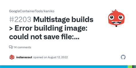 Multistage Builds Error Building Image Could Not Save File Copying