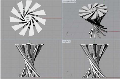 Design And Application Of Chair Shape And Structure Through Rhino Download Scientific Diagram