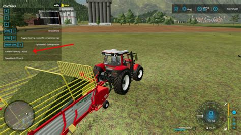 Variable Forage Wagon Capacity FS22 KingMods