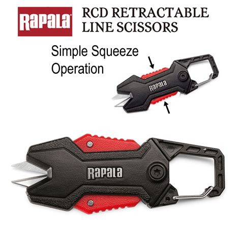 Rapala Rcd Retractable Line Scissors