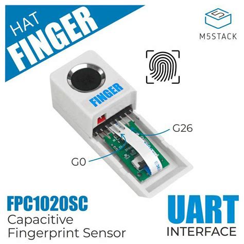 M5stickc Fingerprint F1020sc Sensor Hat