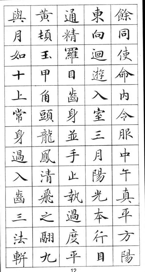 世上最好的小楷字帖 每日頭條