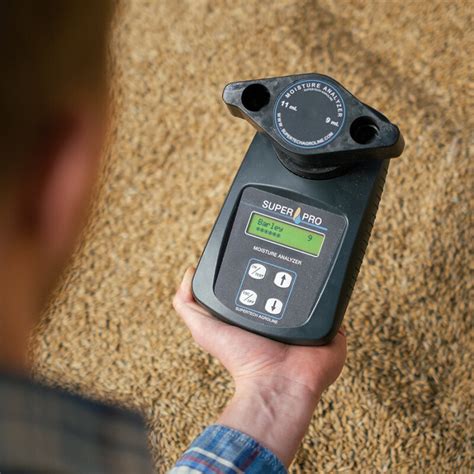 Superpro Portable Digital Grain Moisture Meter With Built In Grinder