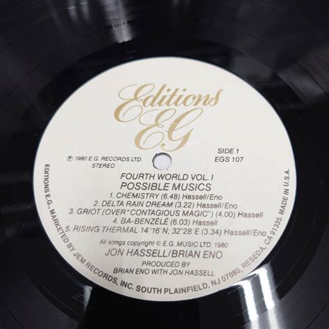Yahooオークション Jon Hassell Brian Eno Fourth World Vol1