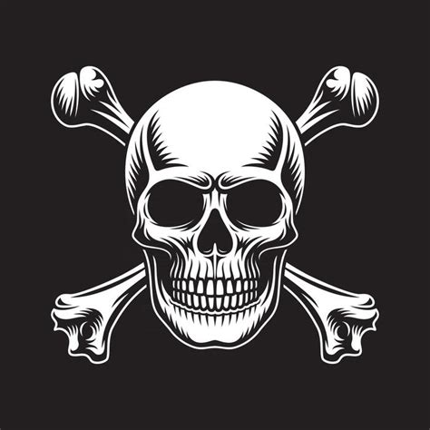 Skull And Crossbones Vector Art Icons And Graphics For Free Download