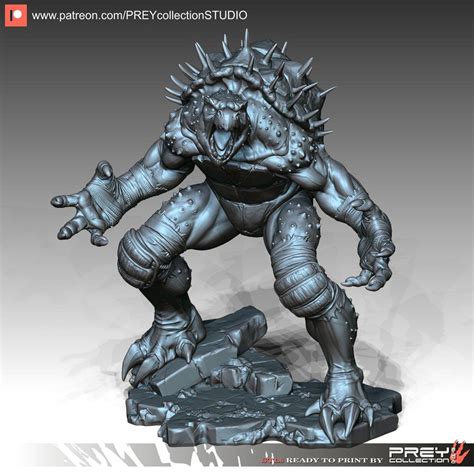 Mutated Snapping Turtle Prey Collection Mad Max Miniatures
