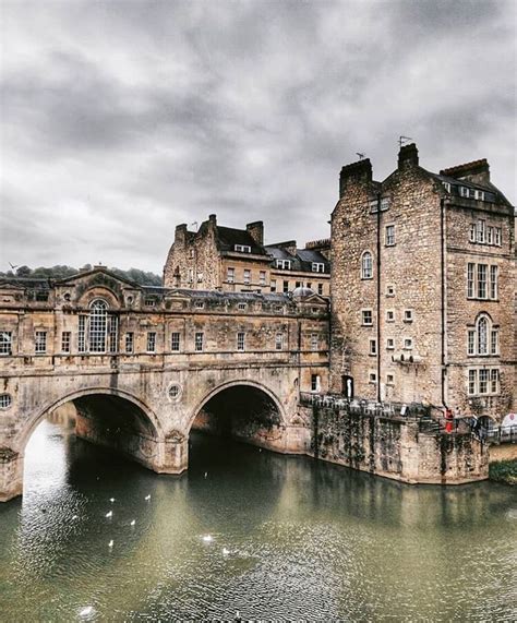 Georgian Architecture In Bath England