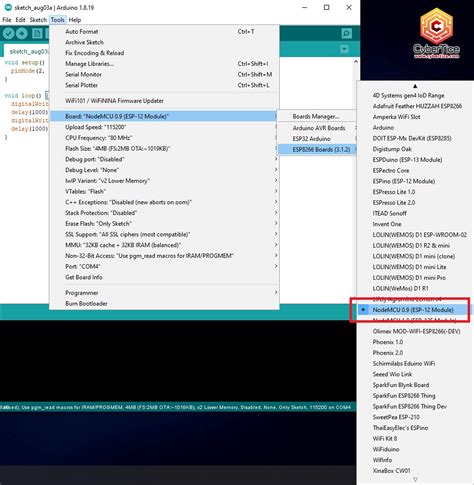 สอนใช้งาน Nodemcu Esp8266 V2 Cp2102 Lua Based Esp8266 12e Type C Usb